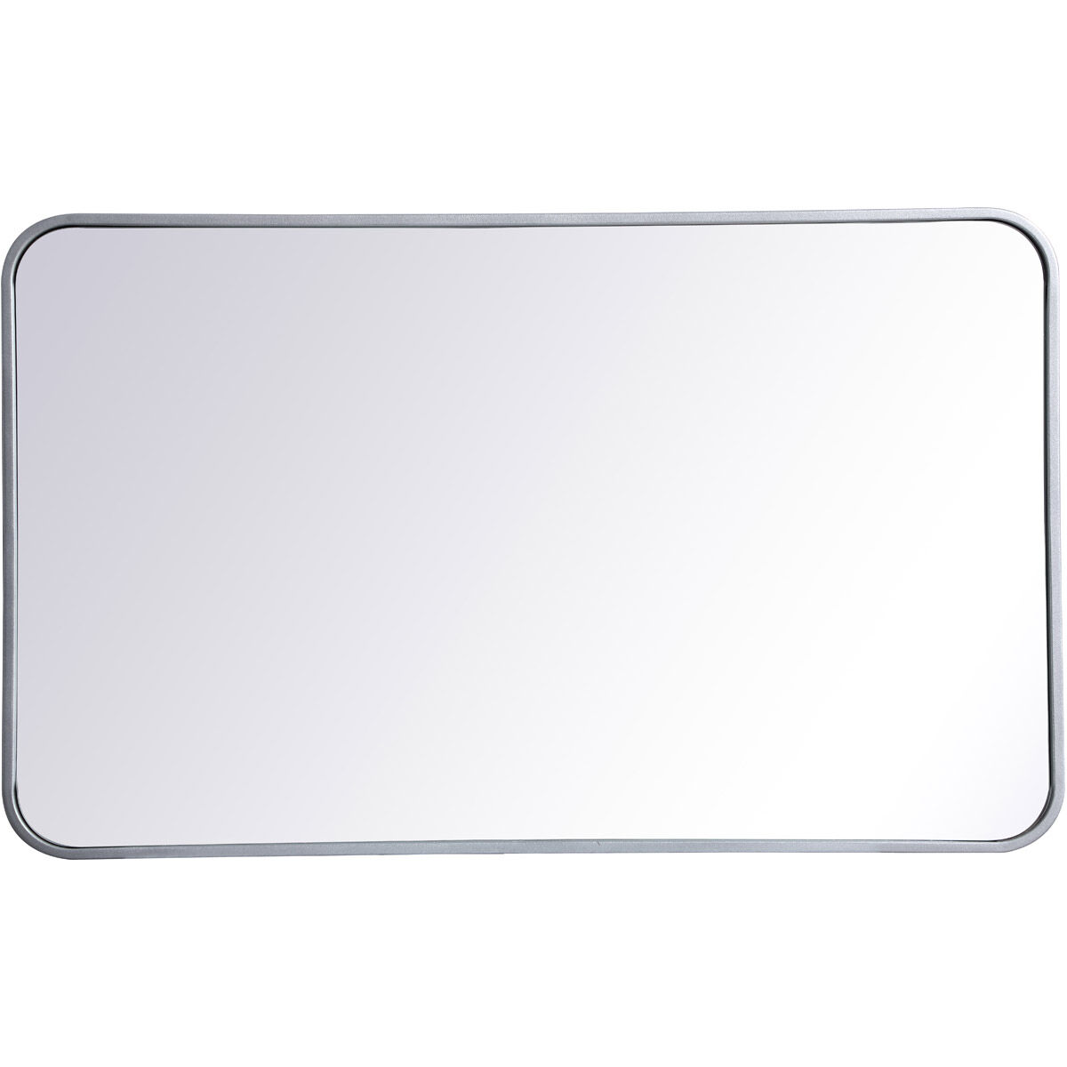 silver rectangle mirror